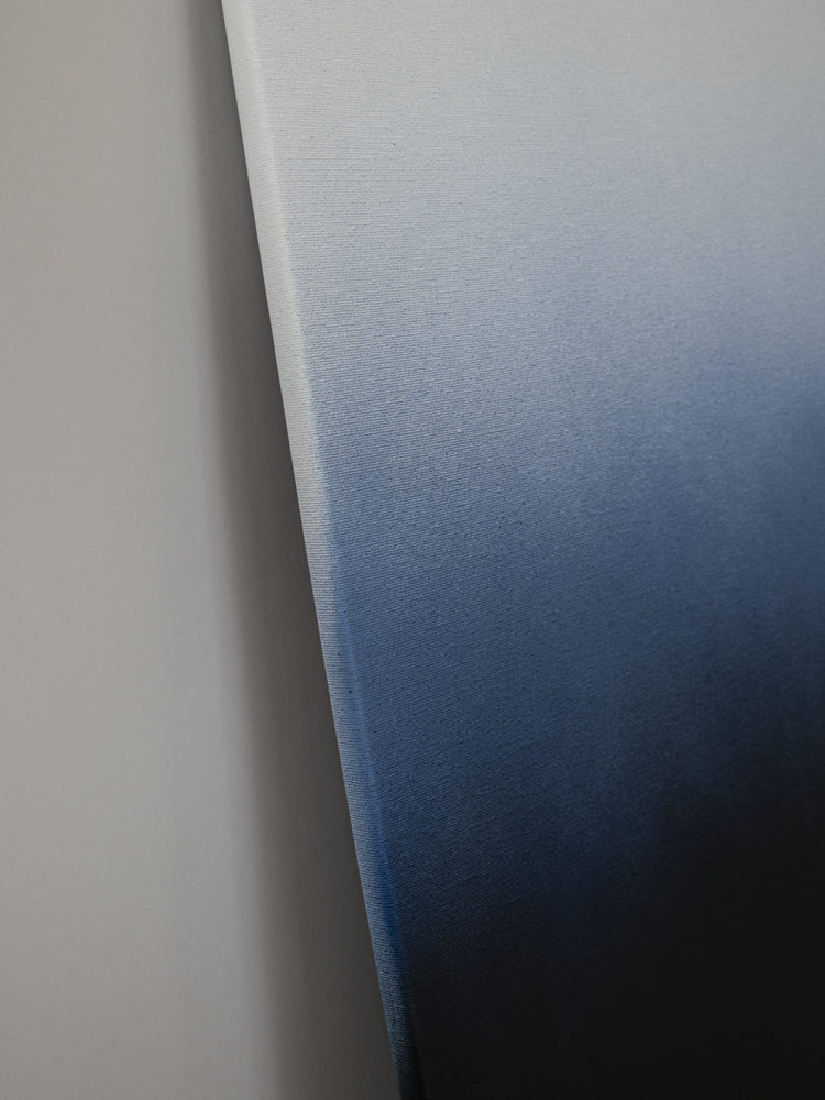 Grey Haze on Canvas - Original artwork by Anne Nowak